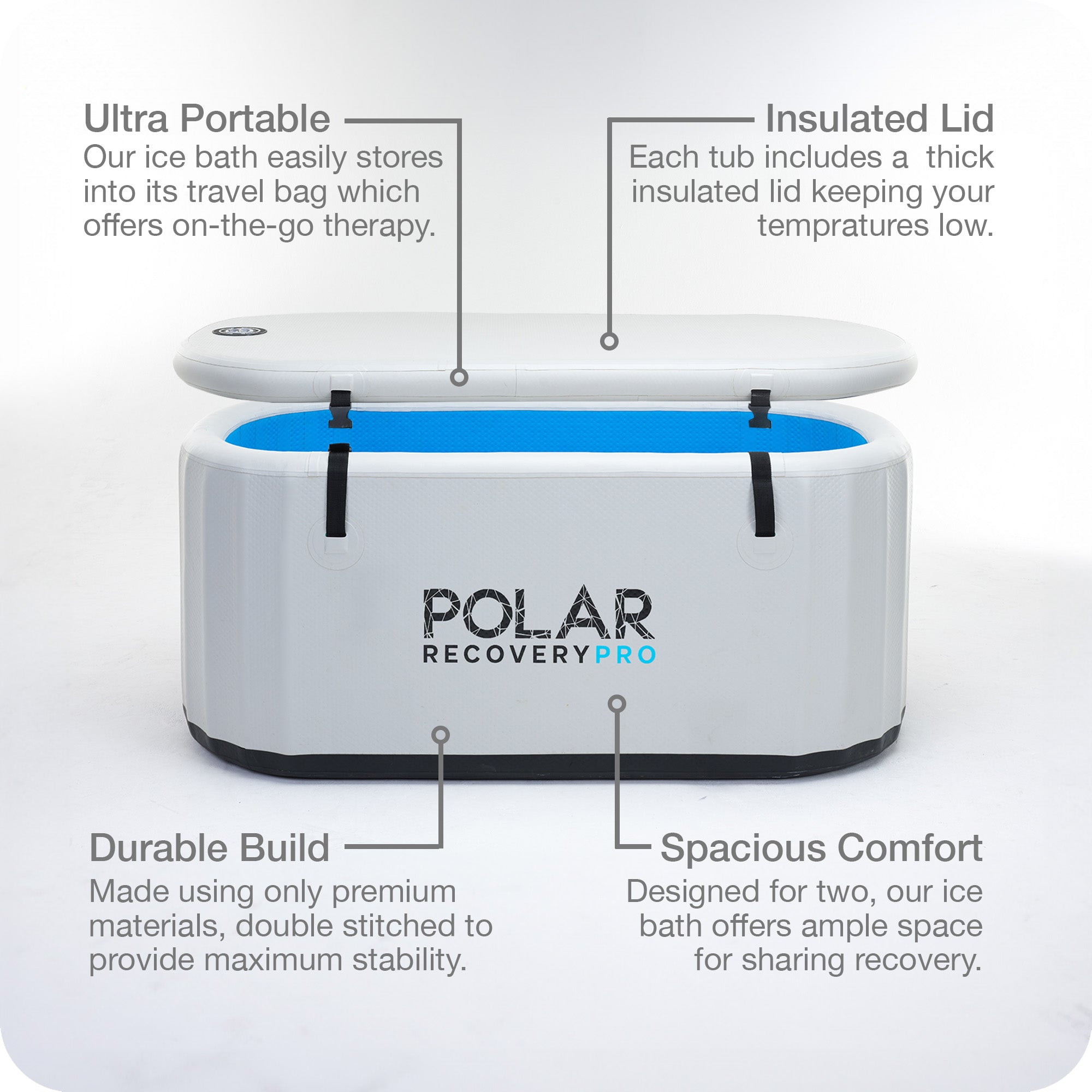 Polar Recovery Pro Large Ice Bath - Maximise Recovery Speed – Polar ...