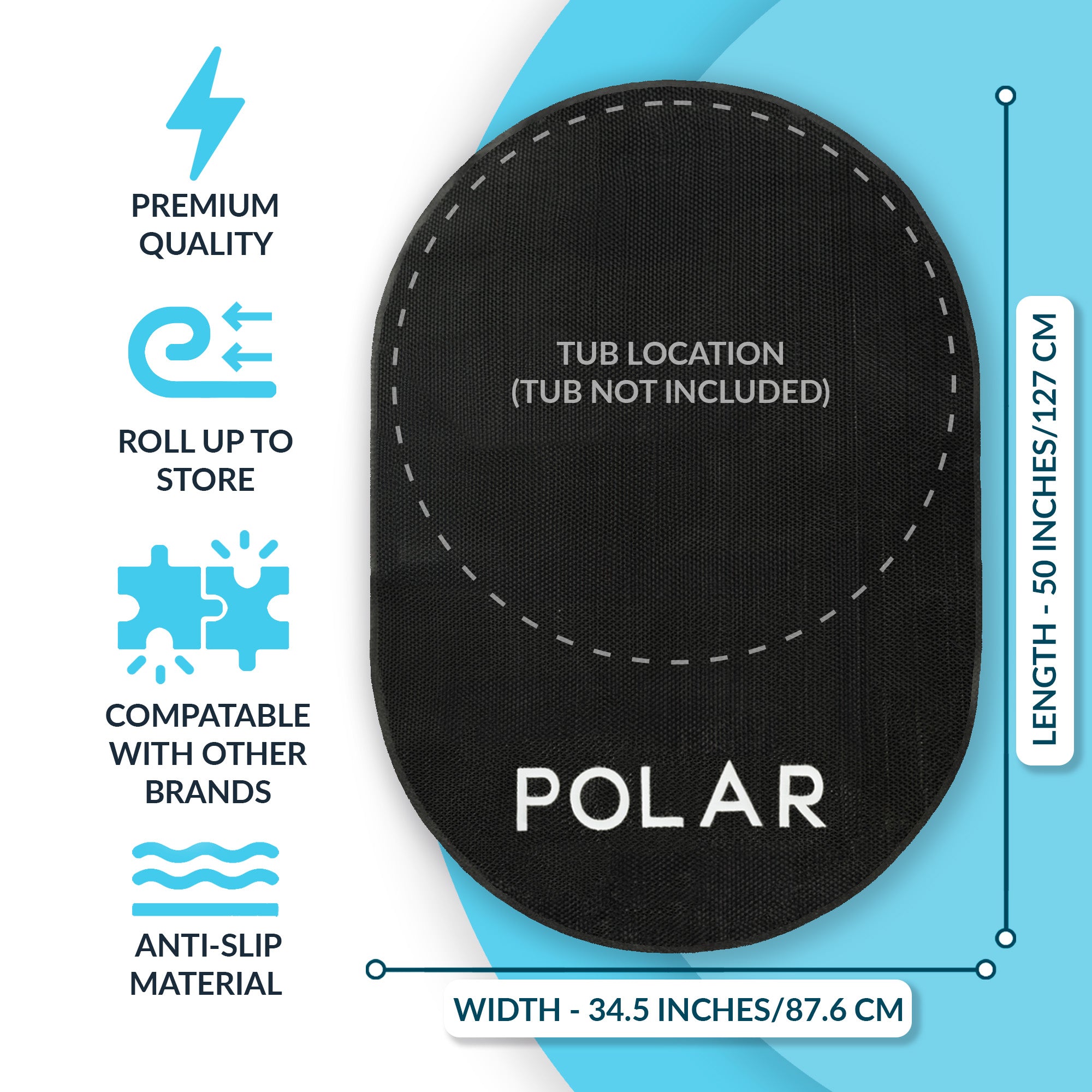 Ice Bath Floor Mat - Polar Recovery – Polar-Recovery